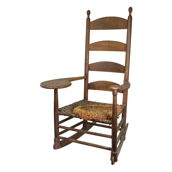 Lot 168: Rare Rocking Chair – Willis Henry Auctions, Inc.